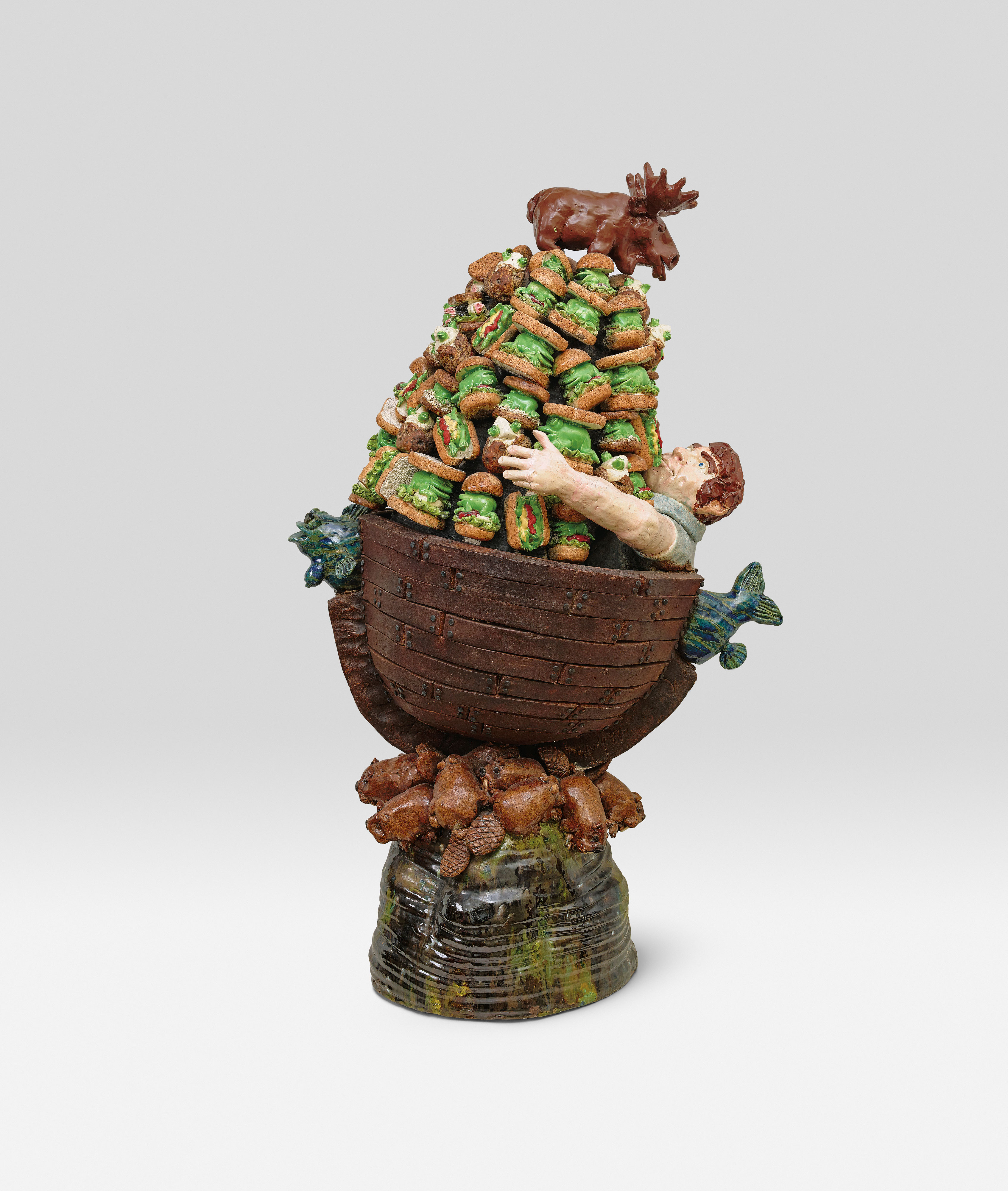Hoarding My Frog Food | Anderson Collection at Stanford University